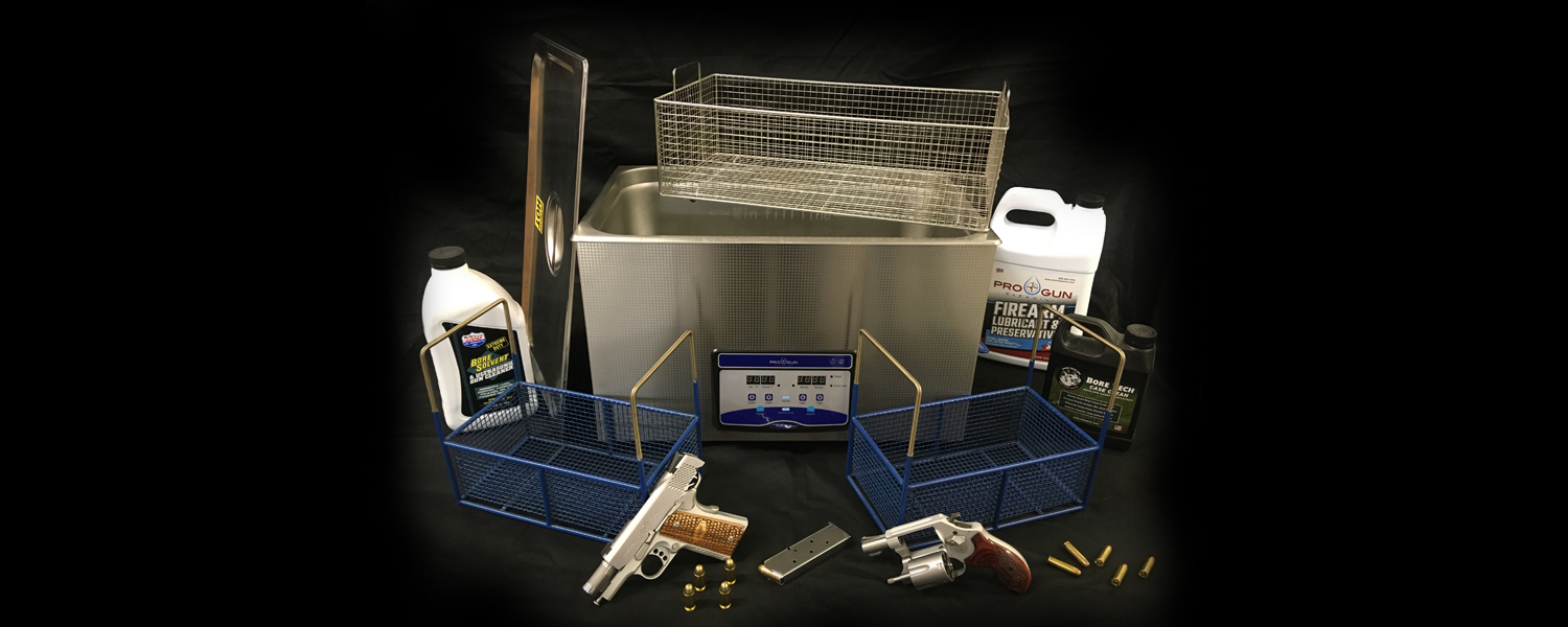 Pro Gun Cleaning with Ultrasonics - Clean Firearms with Pro Gun Cleaning